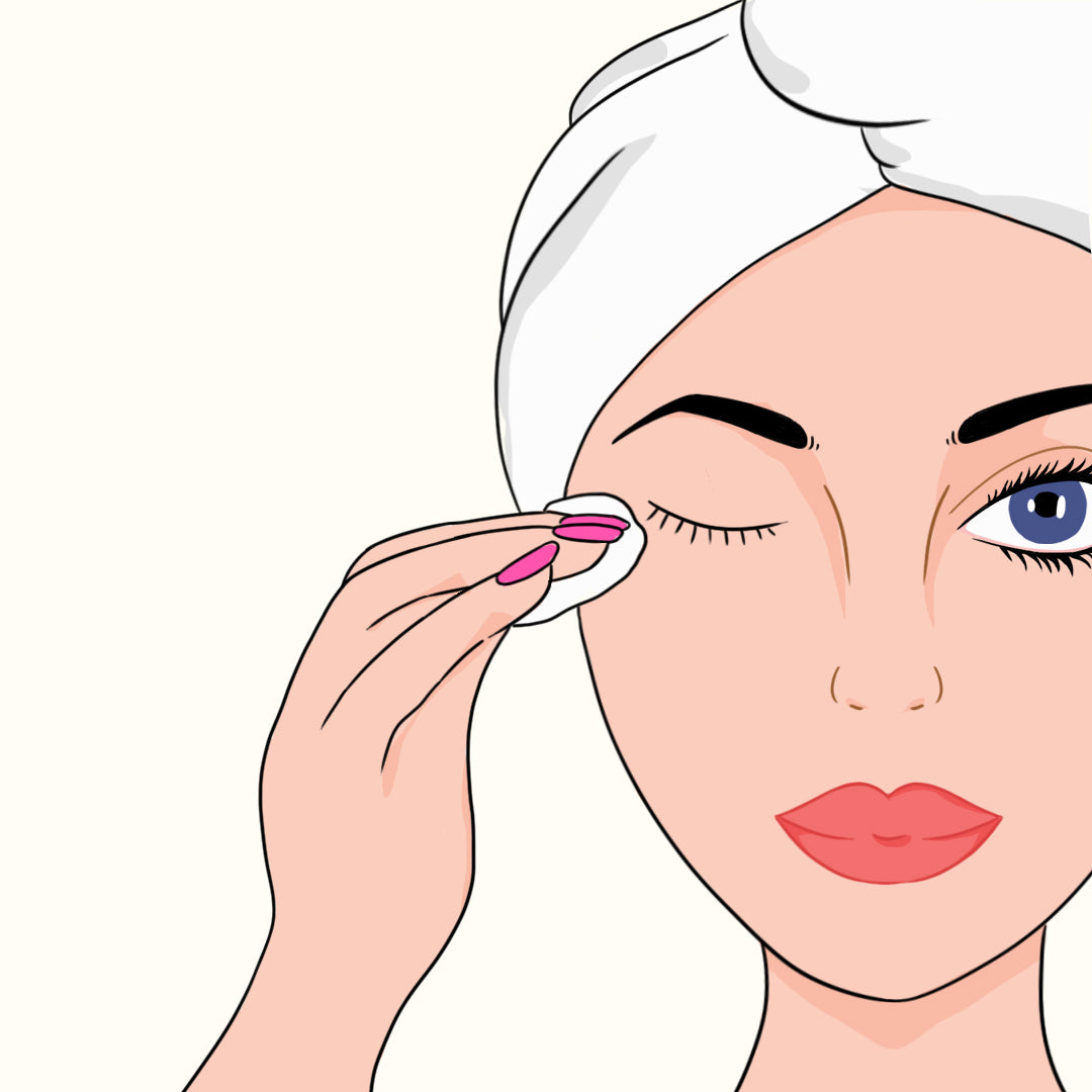 How to take off eyelash extensions at home – TDANCE